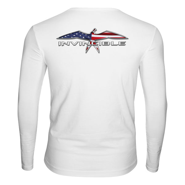 Invincible Patriotic Signature Long Sleeve Performance Shirt ...