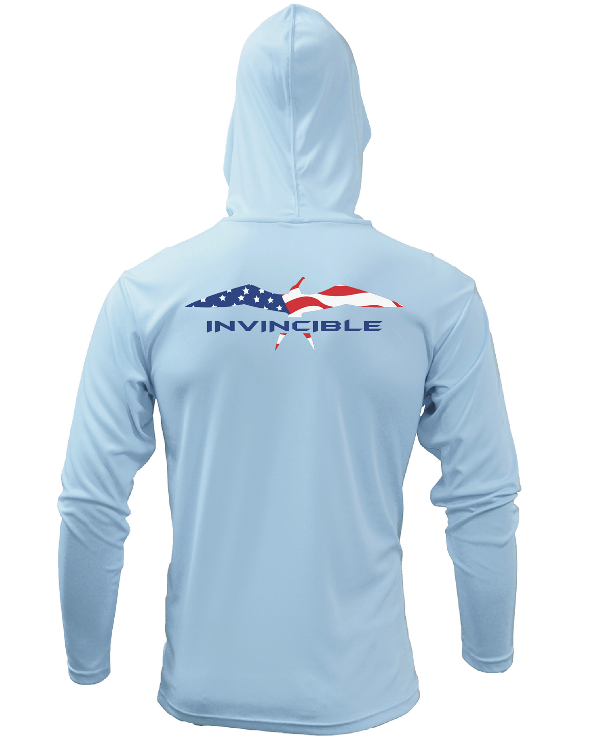 Invincible Freebird Mens Long Sleeve Hooded Performance - Invincible ...